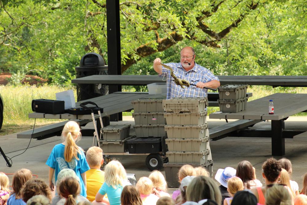 Thursday Fun Show: The Reptile Man | City of Wilsonville Oregon