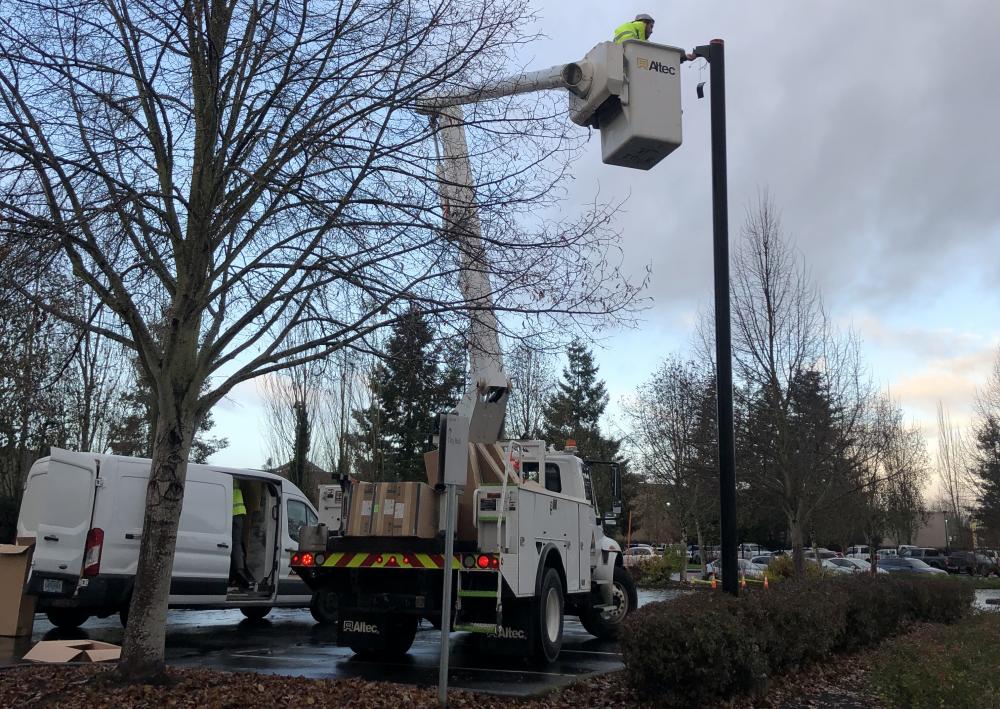 LED Residential Streetlight Conversion Underway | City of Wilsonville ...